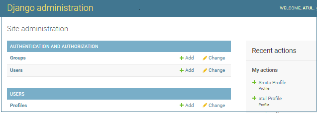 Django- User Profile Management Django - Care4you